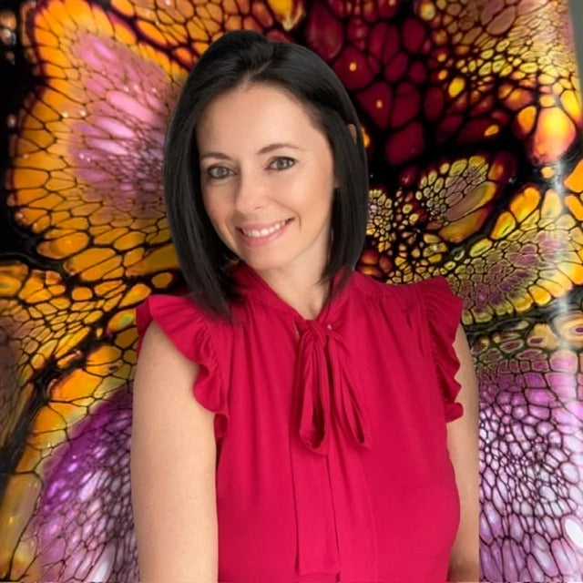 Interview with Nancy Pitre: Fluid Art, Acrylic Pouring and Mixed Media ...