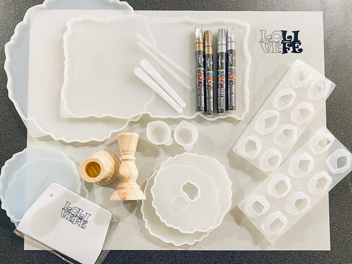 How to Maintain and Clean Resin Art Supplies – LOLIVEFE, LLC