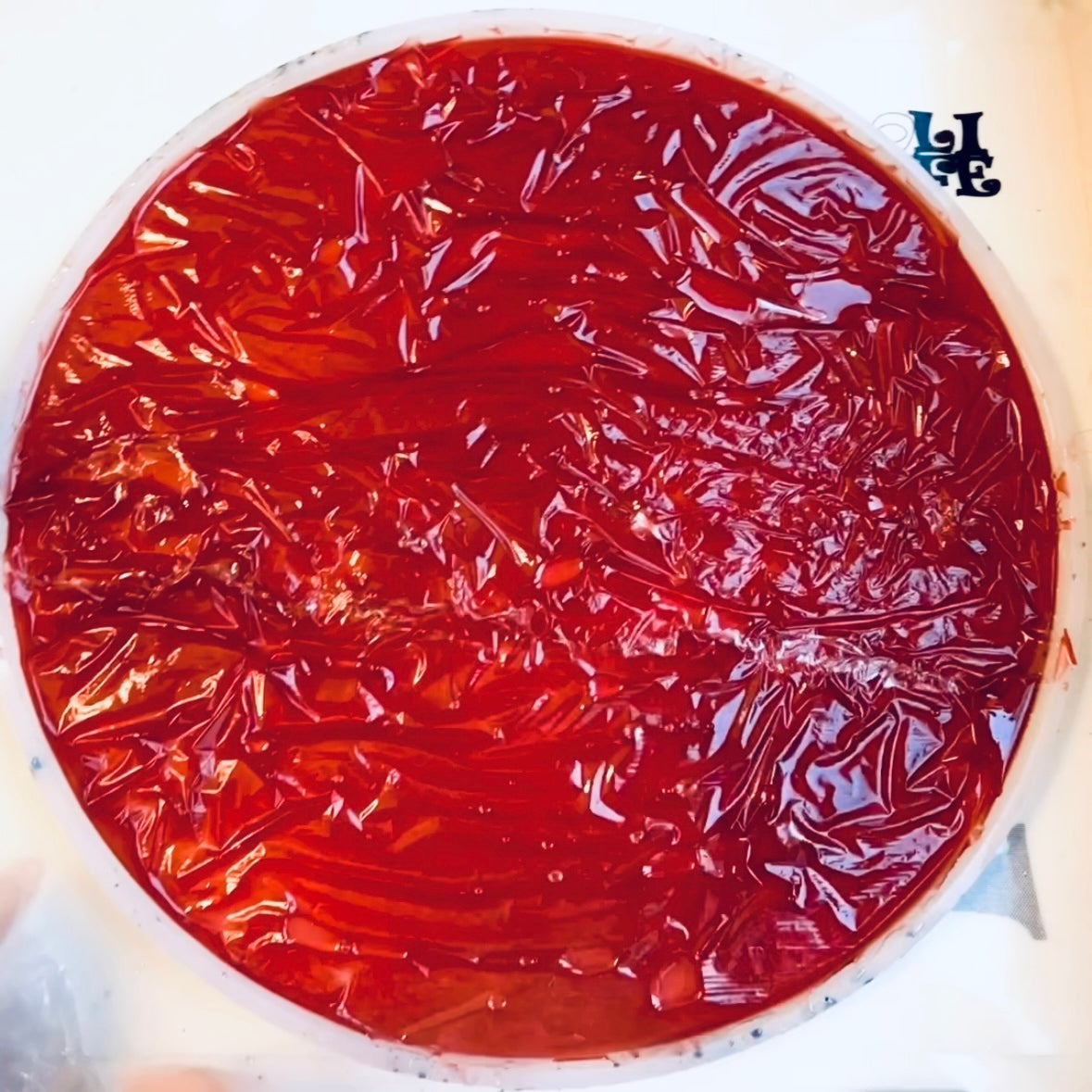 Creating Textured Resin with Saran Wrap! – LOLIVEFE, LLC