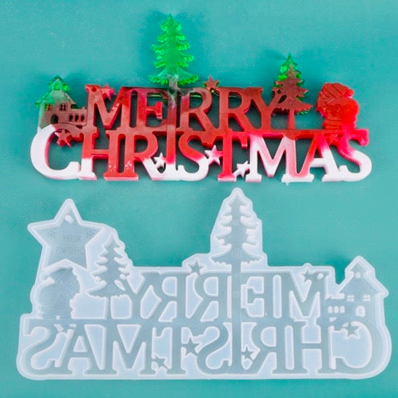 Christmas Sign Silicone Mold – LOLIVEFE, LLC